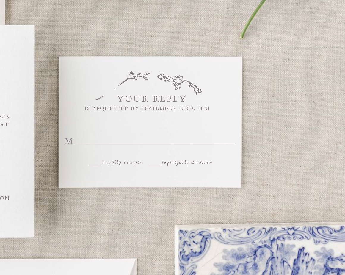 The 'Natalia' Reply Card – JC Paper & Co.