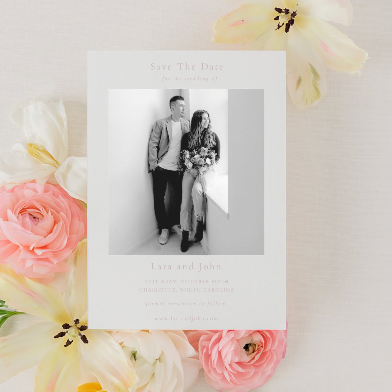 The 'Lara' Photo Save The Date – JC Paper & Co.