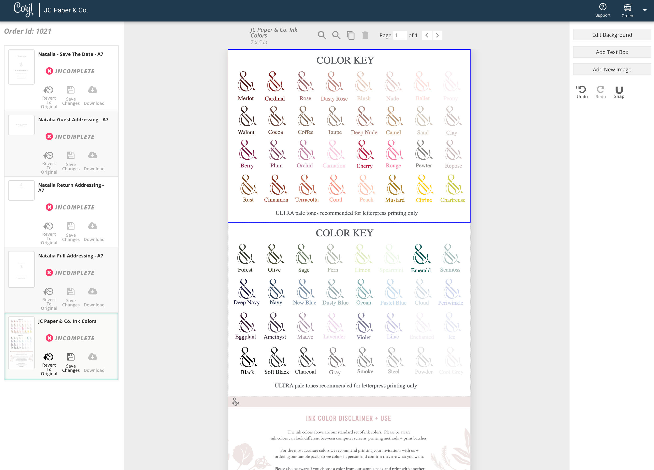 The Invitation Guide – JC Paper & Co.